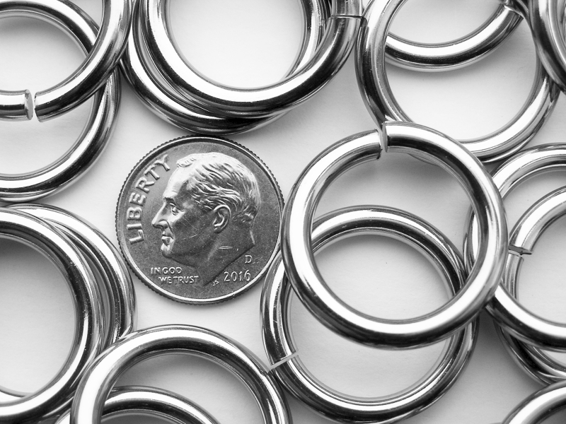 10SWG Stainless Steel Welded Rings