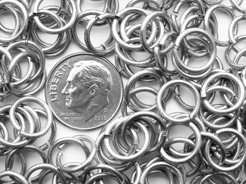 16AWG TITANIUM GRADE 1 SAW CUT RINGS