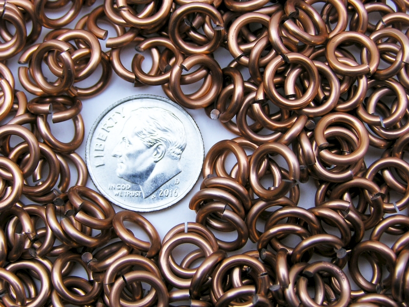 ANODIZED ALUMINUM 14AWG 5mm RINGS